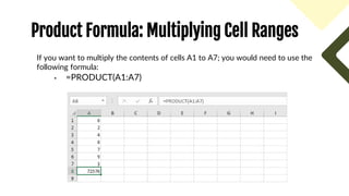 How to Multiply in Microsoft Excel.pptx