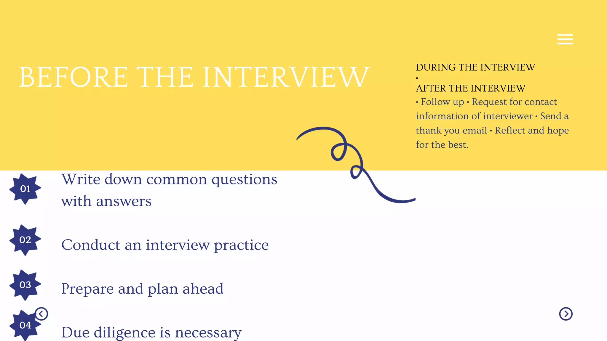 TIPS & TRICKS FOR A SUCCESSFUL INTERVIEW | PPT