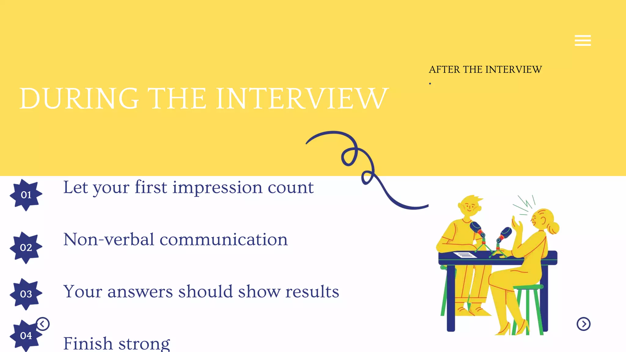 TIPS & TRICKS FOR A SUCCESSFUL INTERVIEW | PPT