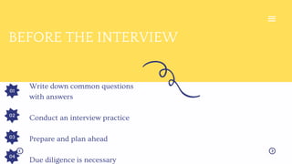 How to Nail an Interview - Tips and Tricks | PPT