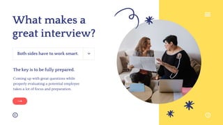 How to Nail an Interview - Tips and Tricks | PPT