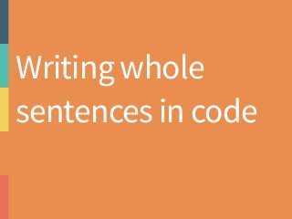 How to name things: the hardest problem in programming | PPT