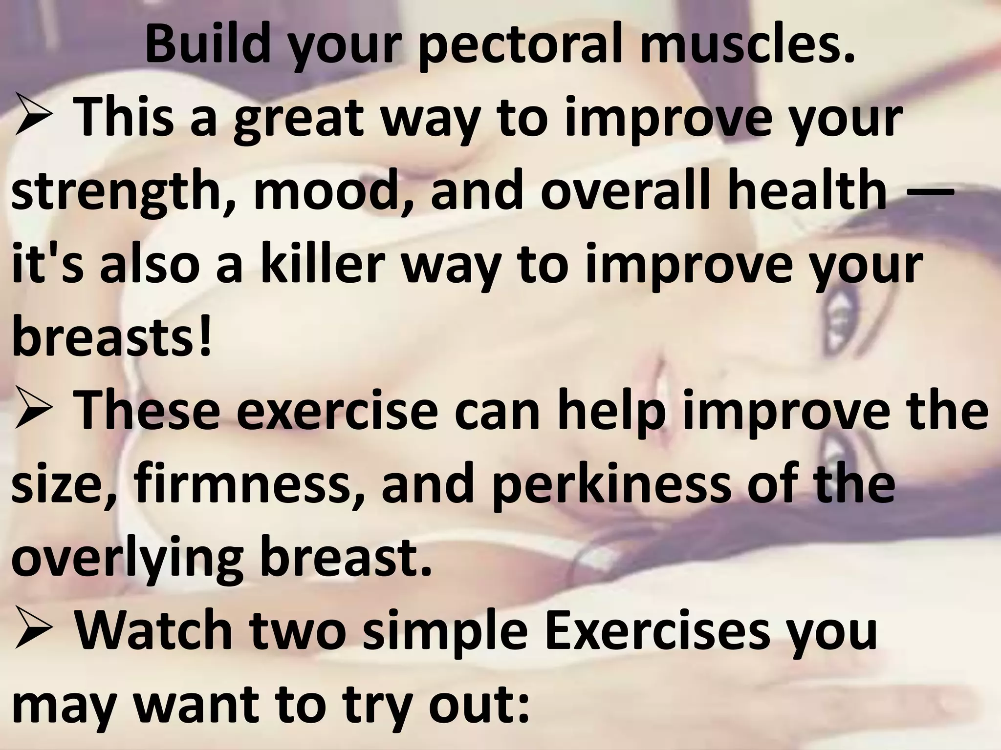 How to naturally increase breast size | PPT