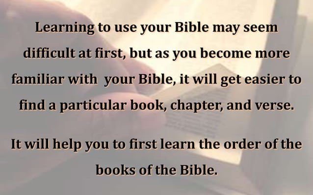 How to navigate your bible | PPTX | Christianity | Religion & Spirituality