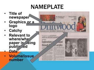 Assignment: how to create a newspaper article | PPTX