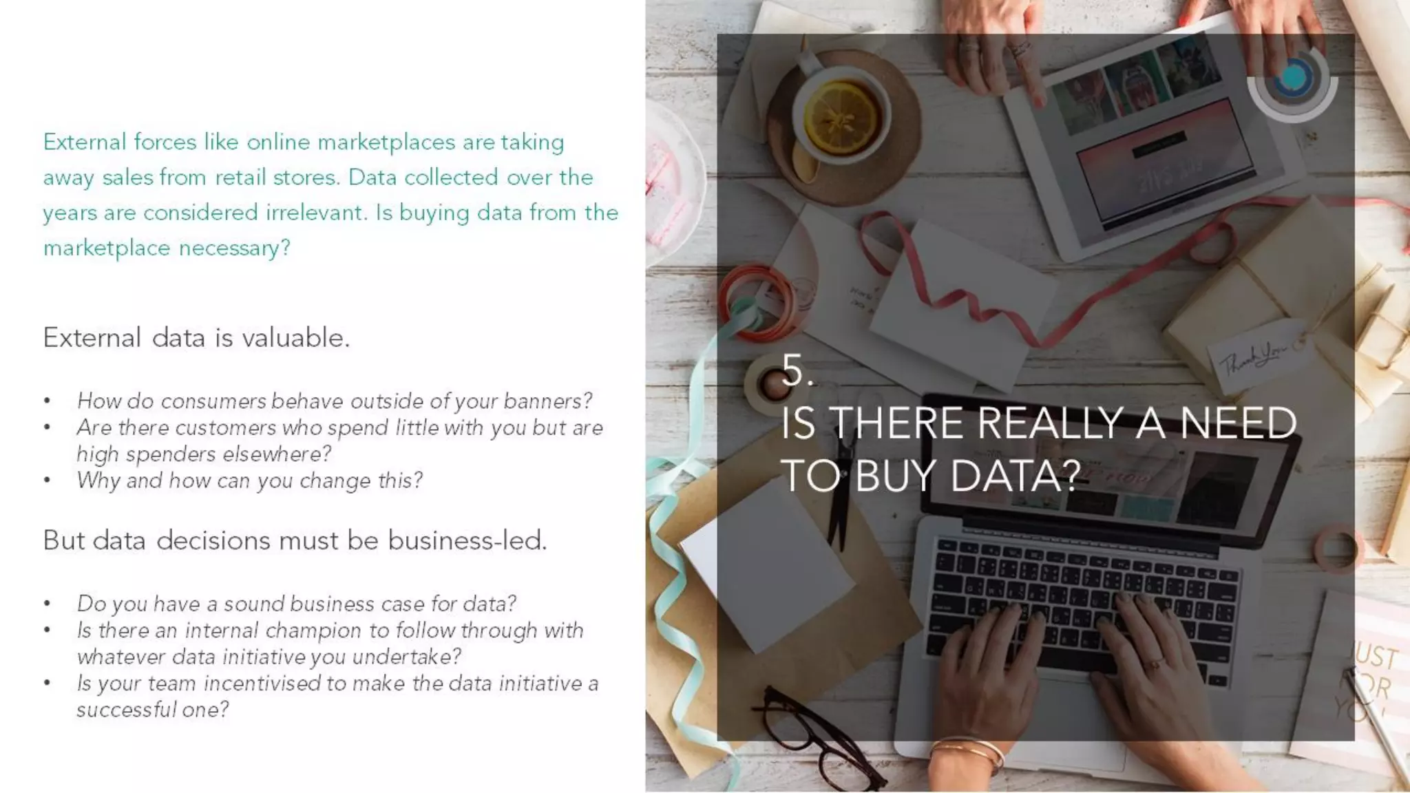 How to not fail at data: a cheat sheet for retailers | PPT | Free Download