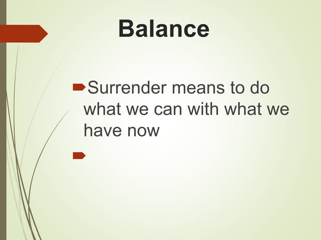 How to not feel dissatisfied because of our limitations | PPT