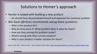 How to Not Make Your Product the Homer Simpson Car | PPTX