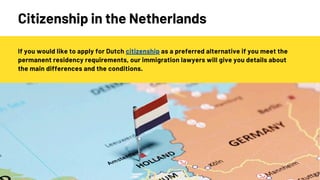 How to Obtain Permanent Residency in the Netherlands | PDF