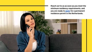 How to Obtain Permanent Residency in the Netherlands | PDF