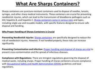 Step-by-Step Guide to Opening a Sharps Container | PDF