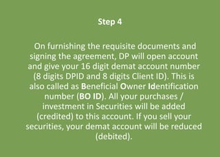 How to open demat account? | PDF