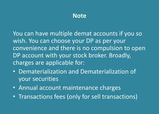 How to open demat account? | PDF