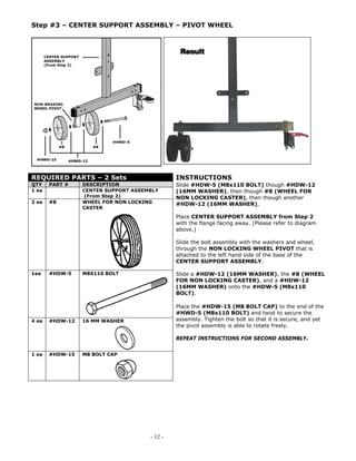 How to Open Kettler Ping Pong Table | PDF | Table Tennis | Sports