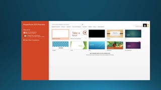 How to open microsoft powerpoint | PPTX