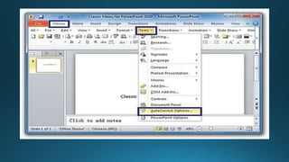 How to open microsoft powerpoint | PPTX