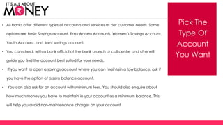 How to open a savings bank account | PPTX