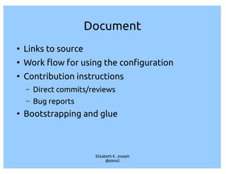 How to Open Source Your Puppet Configuration - PuppetConf 2014 | PPT
