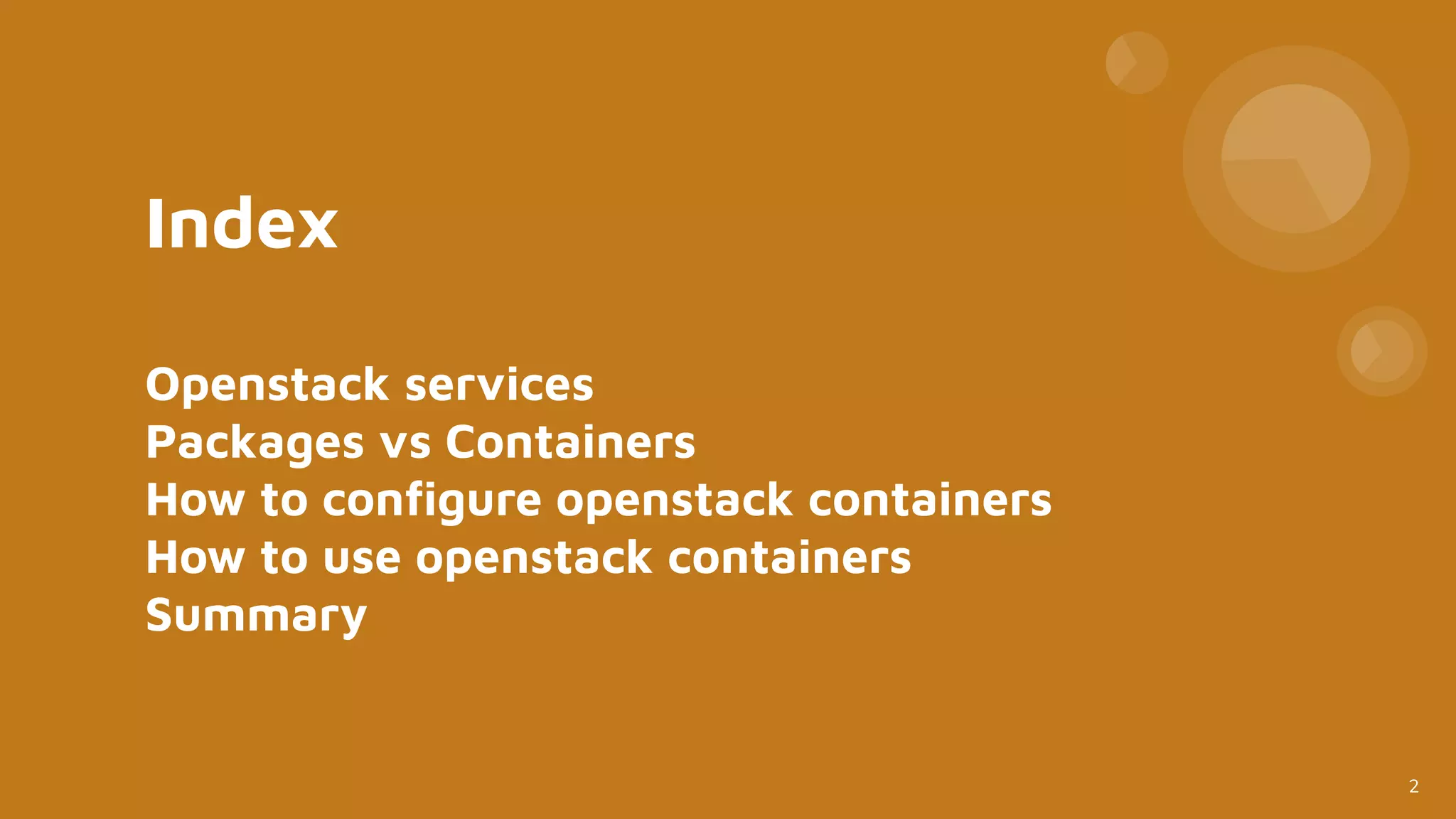 How to operate containerized OpenStack | PPT