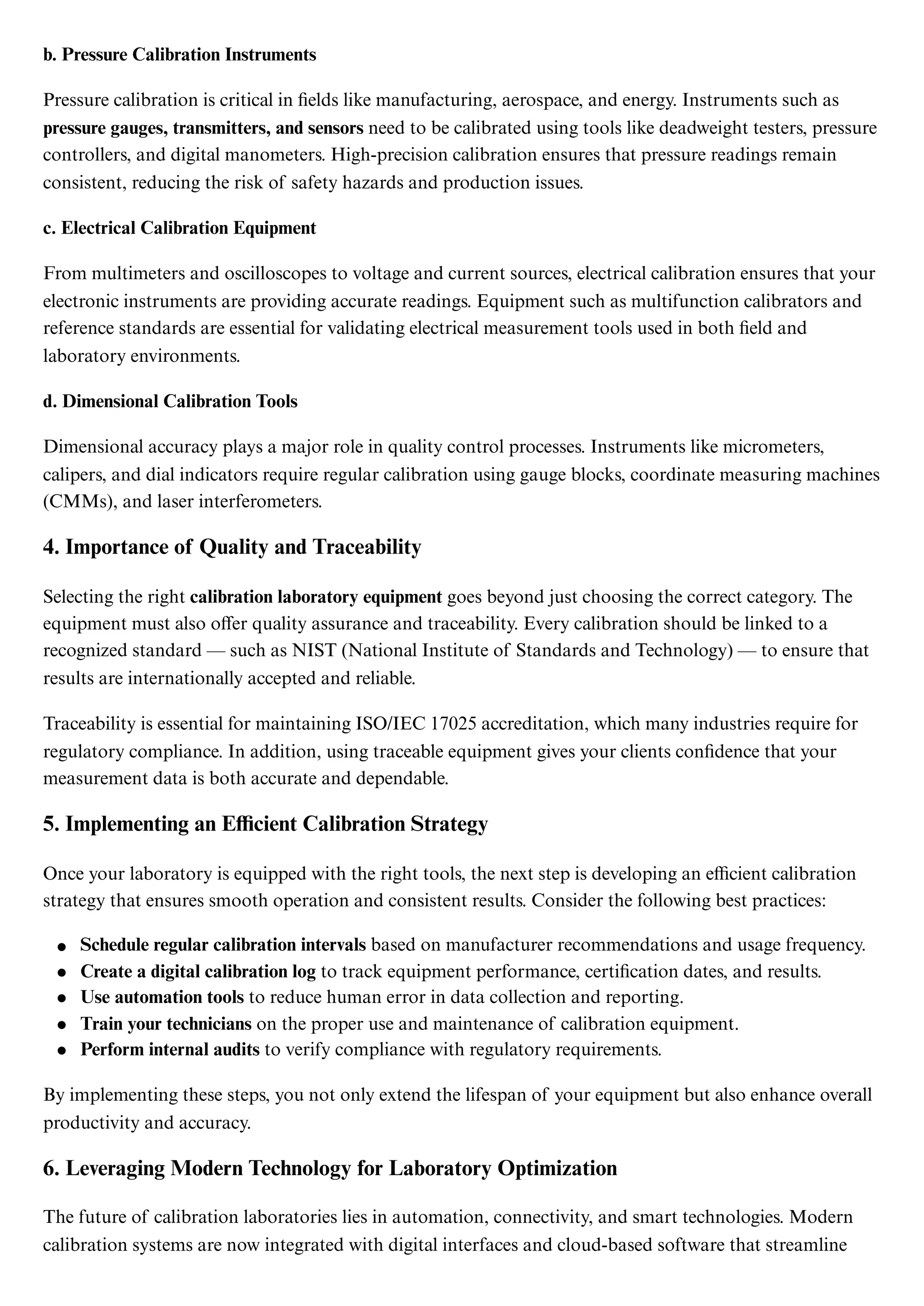 How to Optimize Your Lab with the Right Calibration Laboratory ...