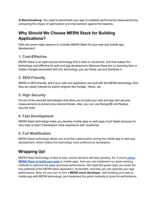 How to Optimize Your MERN Stack Application Performance_ Complete Guide 2023.pdf