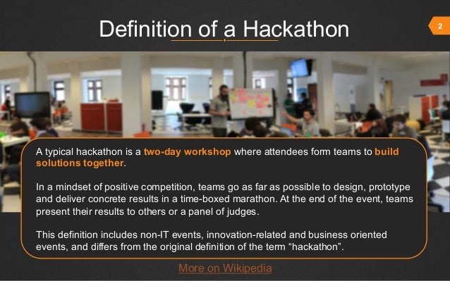 Hackathon Meaning