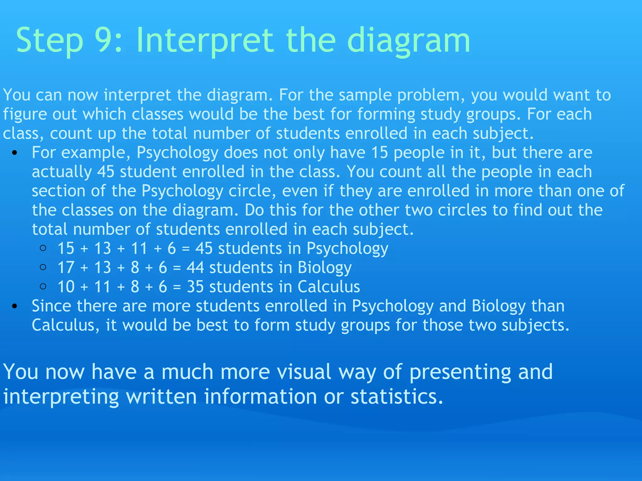 How to Organize and Interpret Information with Venn Diagrams Using ...
