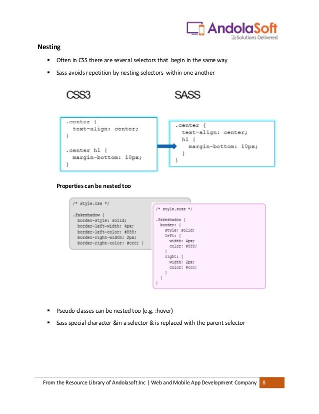 How To Organize And Structure Your SASS Code | PDF