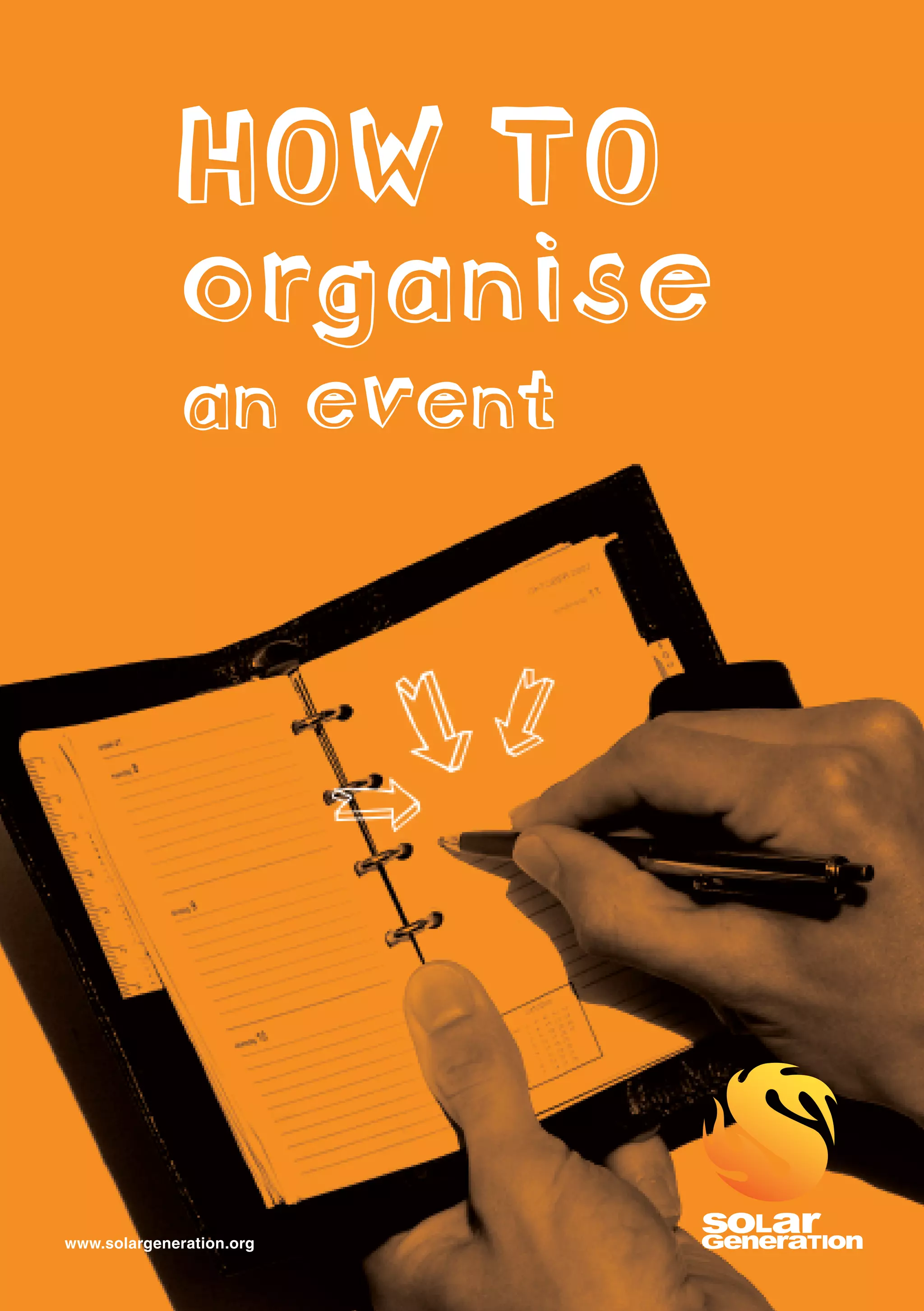 How to organize an event | PDF