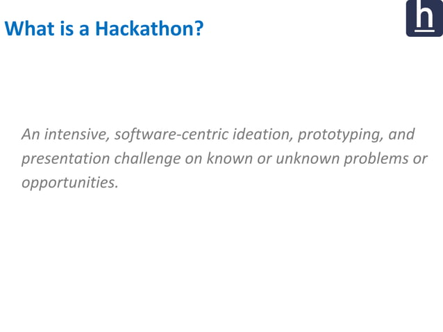How to organize a successful hackathon | PDF