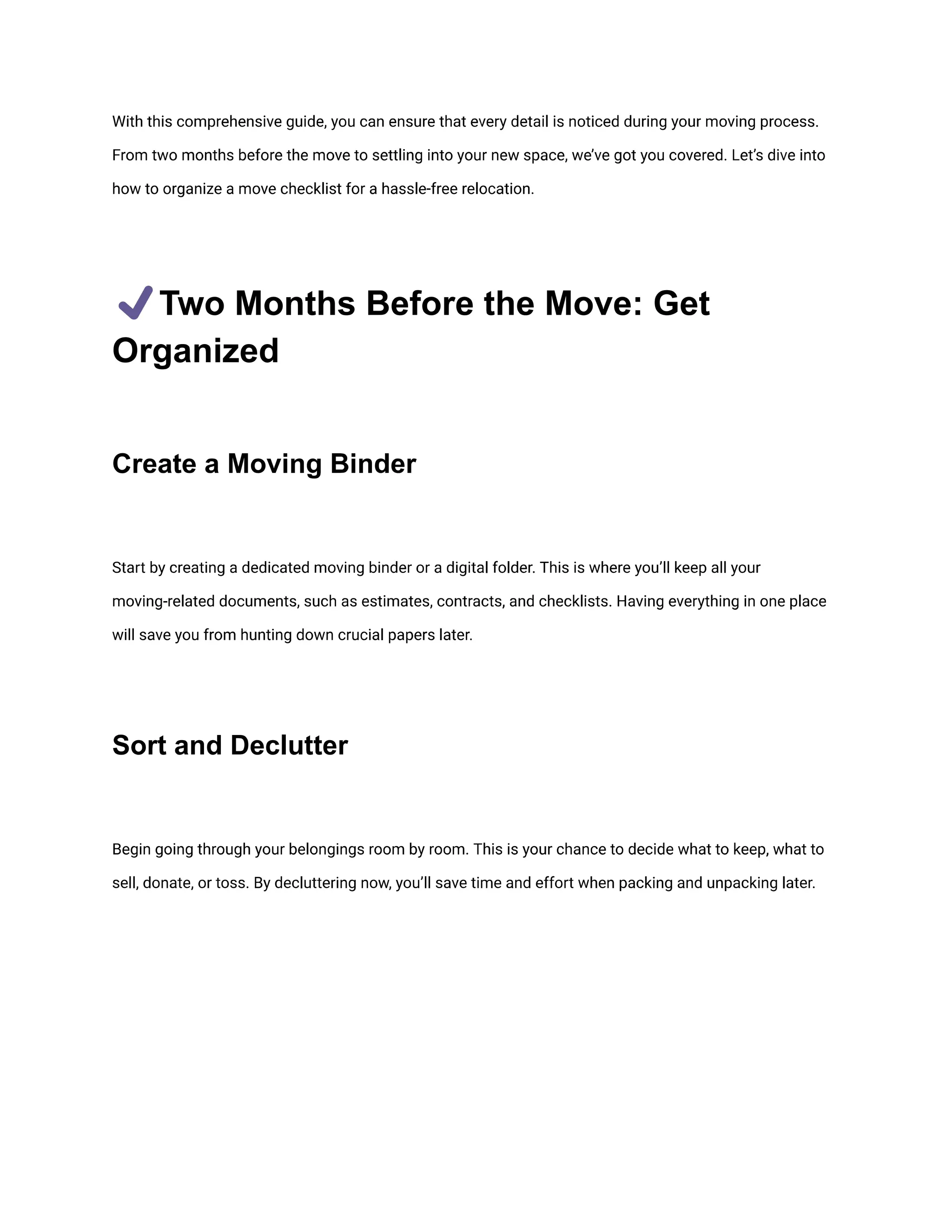 how to organize moving checklist-Updated Guide.pdf