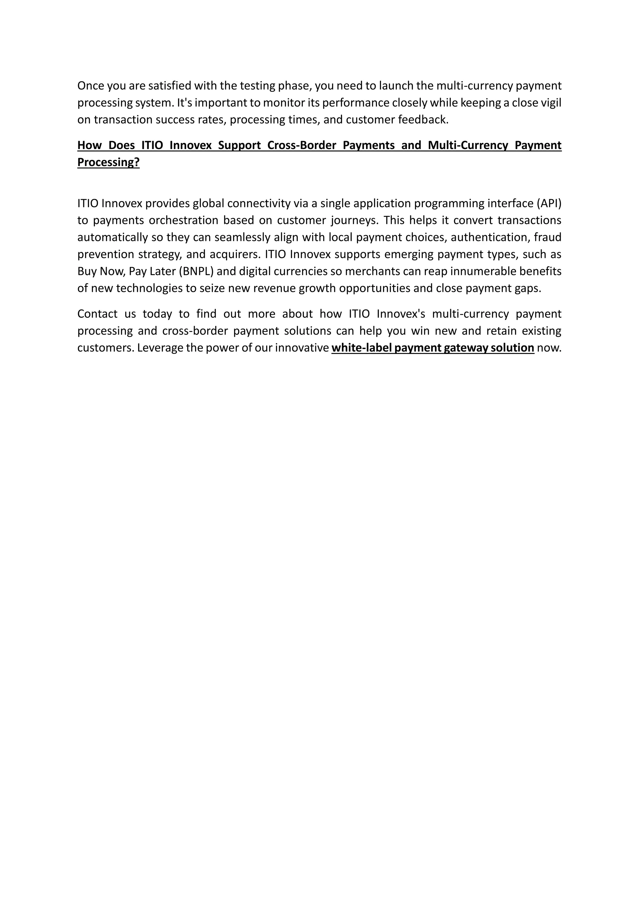 How To Organize Multi-Currency Payment Processing? | PDF