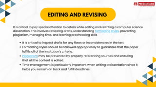 How to outline a computer science dissertation from table of contents ...