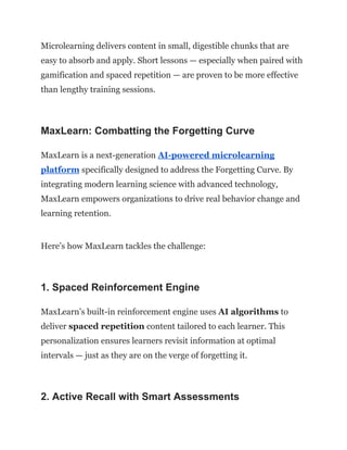 How to Outsmart the Forgetting Curve with a Microlearning Platform.pdf
