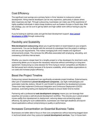 A Comprehensive Guide to Successfully Outsourcing Laravel Development ...