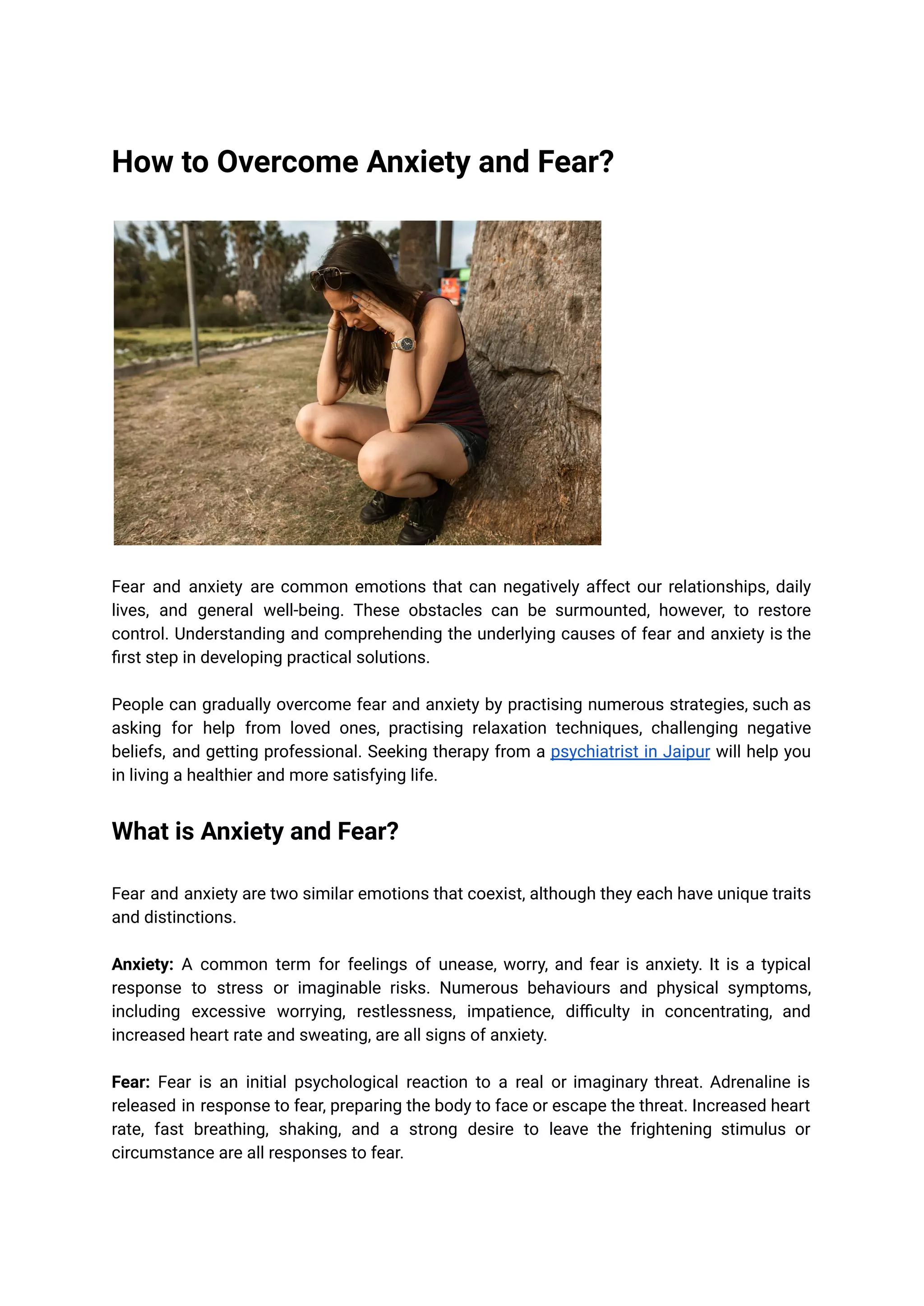 How to Overcome Anxiety and Fear.pdf