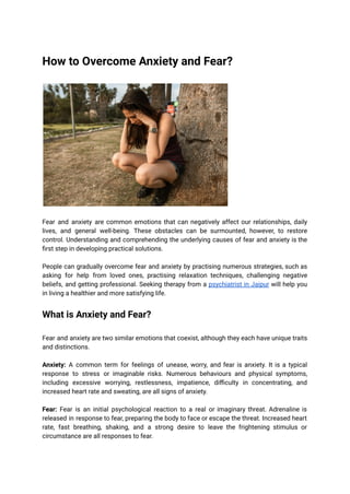 How to Overcome Anxiety and Fear.pdf