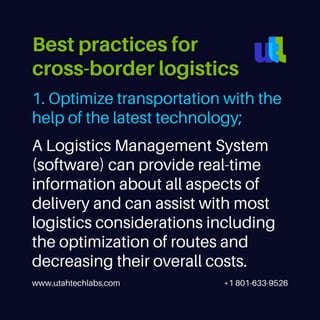 How to Overcome Cross-Border Challenges and Improve Overall Logistics Management? | PDF ...