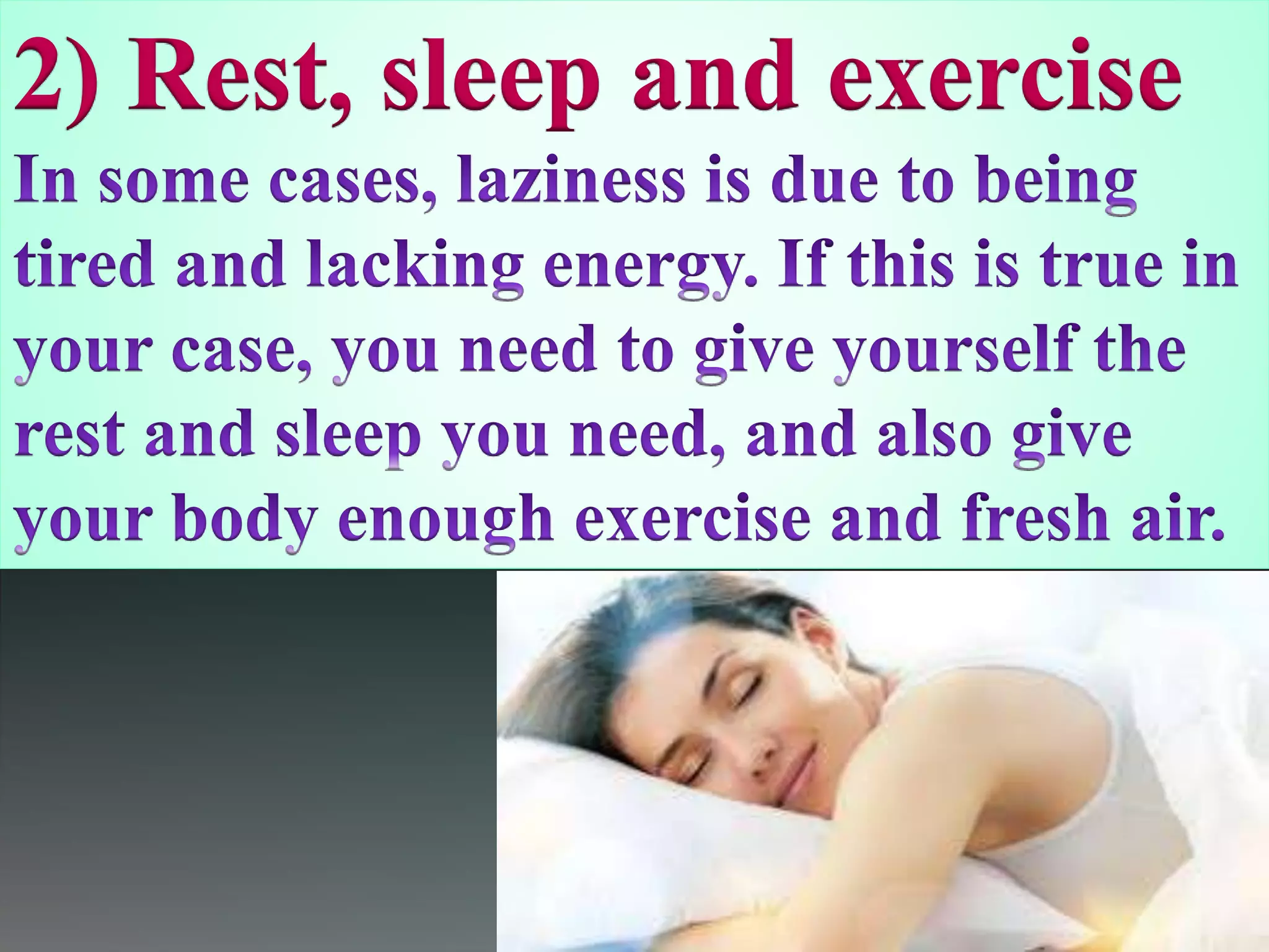 How to overcome laziness | PPTX