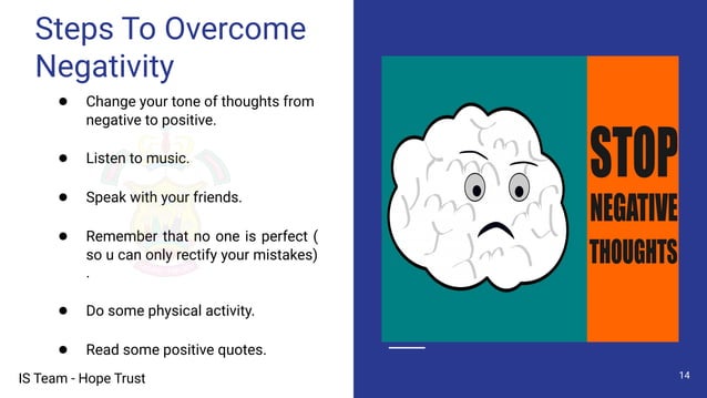 How to overcome negative thoughts! | PDF | Mental Health | Diseases and ...