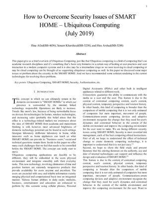 How to overcome security issues of smart home.pdf