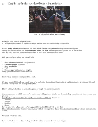 How to overcome selfishness the a to z guide | PDF