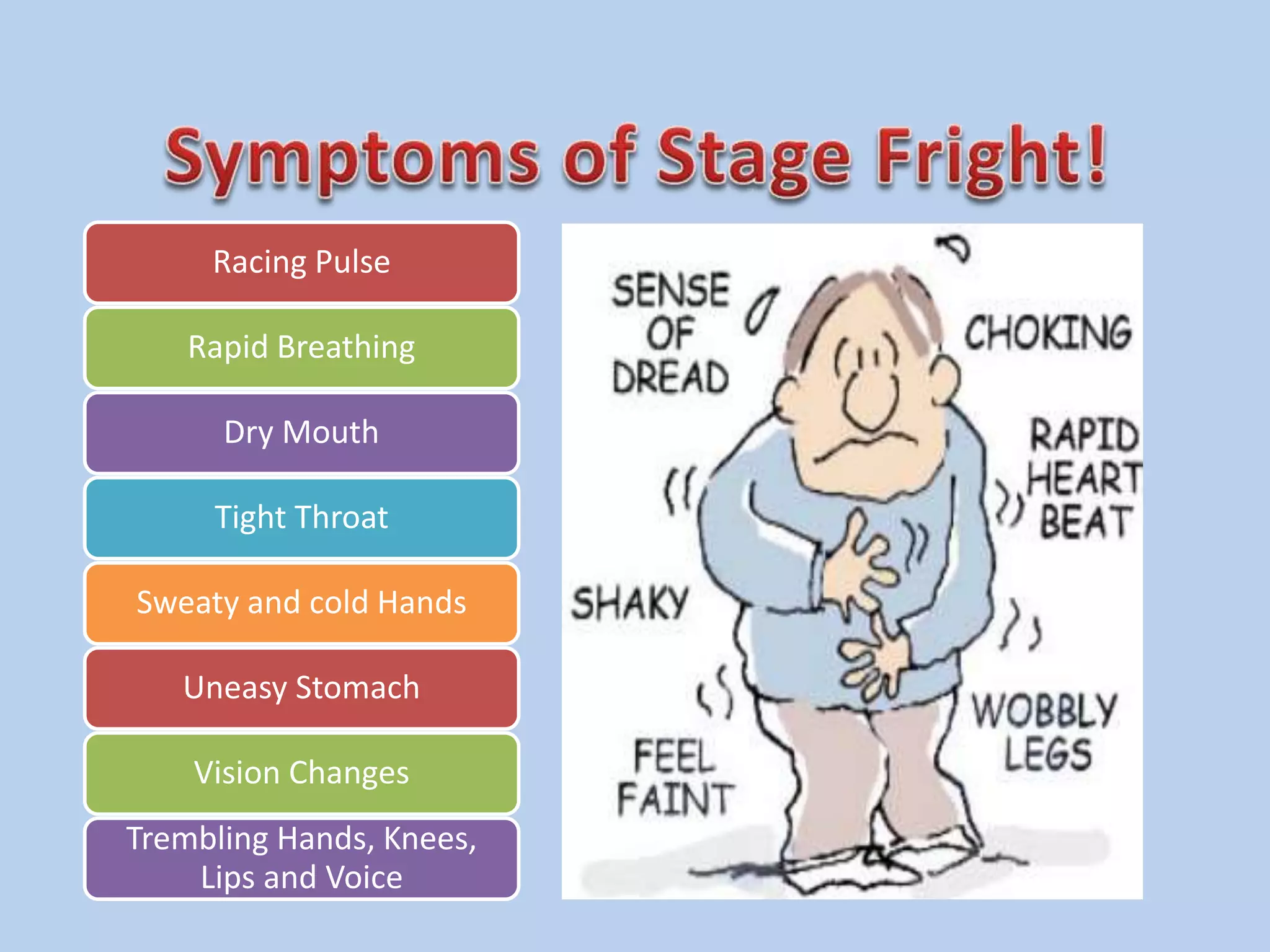 How to overcome stage fright | PPTX