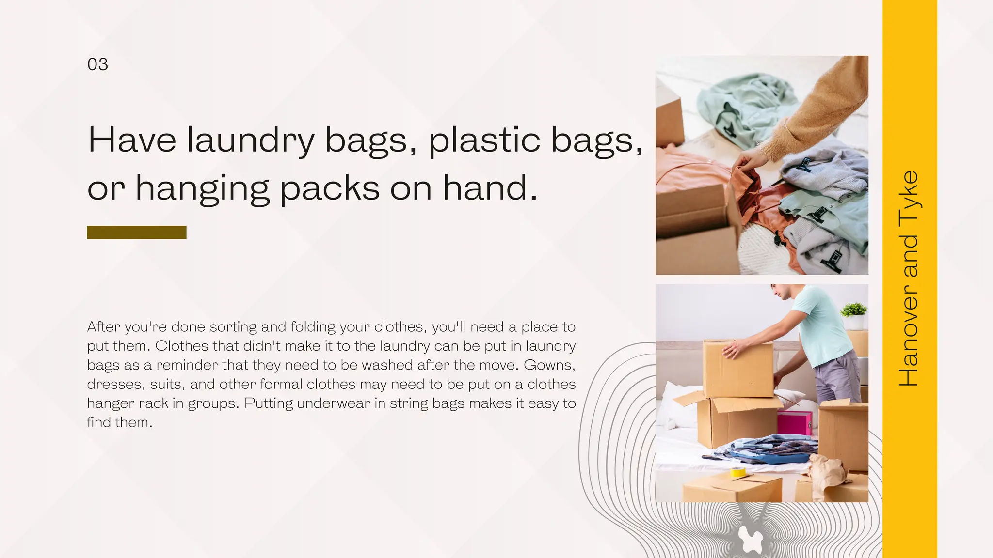 How to Pack Your Clothes Easily for a Move Presentation | PPT
