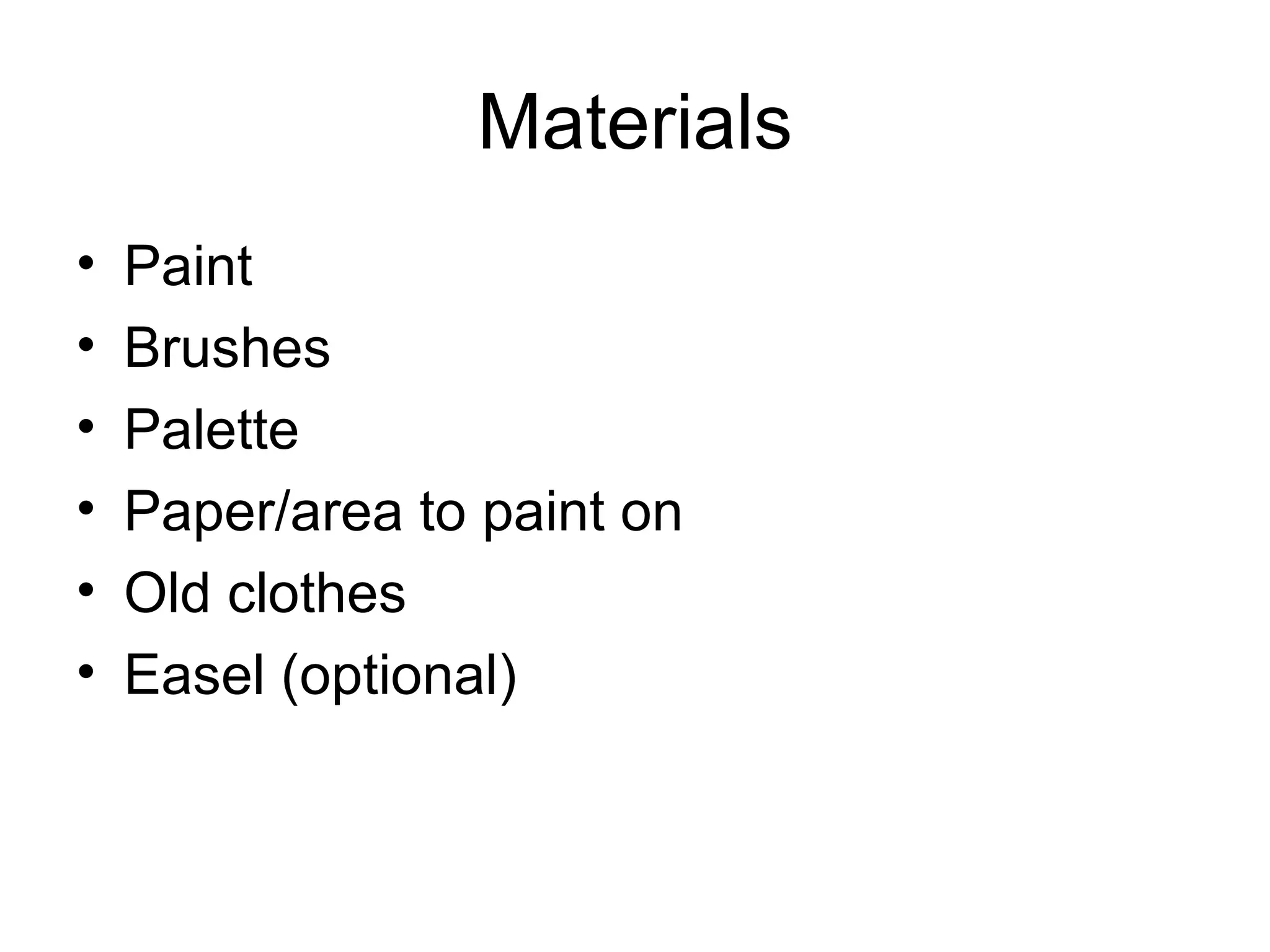 How To Paint | PPT
