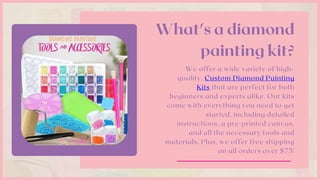 How to Paint with Heartful Diamonds Kits | PPTX