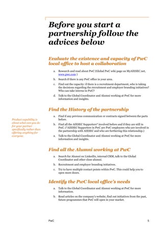 How to partner with PwC in your country- Guide | PDF