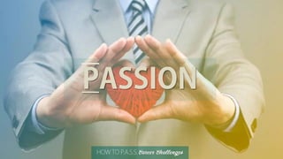 How To P.A.S.S. Career Challenges | PPT