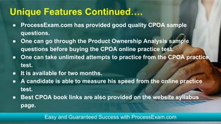How to Pass IIBA CPOA Exam? | PDF | Educational Assessment | Education