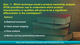 How to Pass IIBA CPOA Exam? | PPT